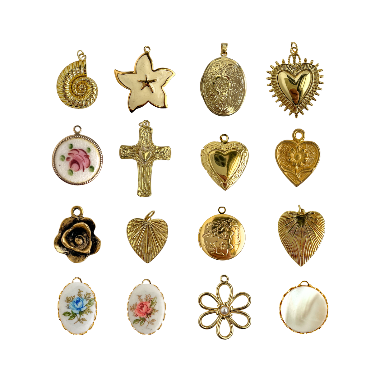 Make Your Own Gold Custom Charm Necklace – Elegant Flair