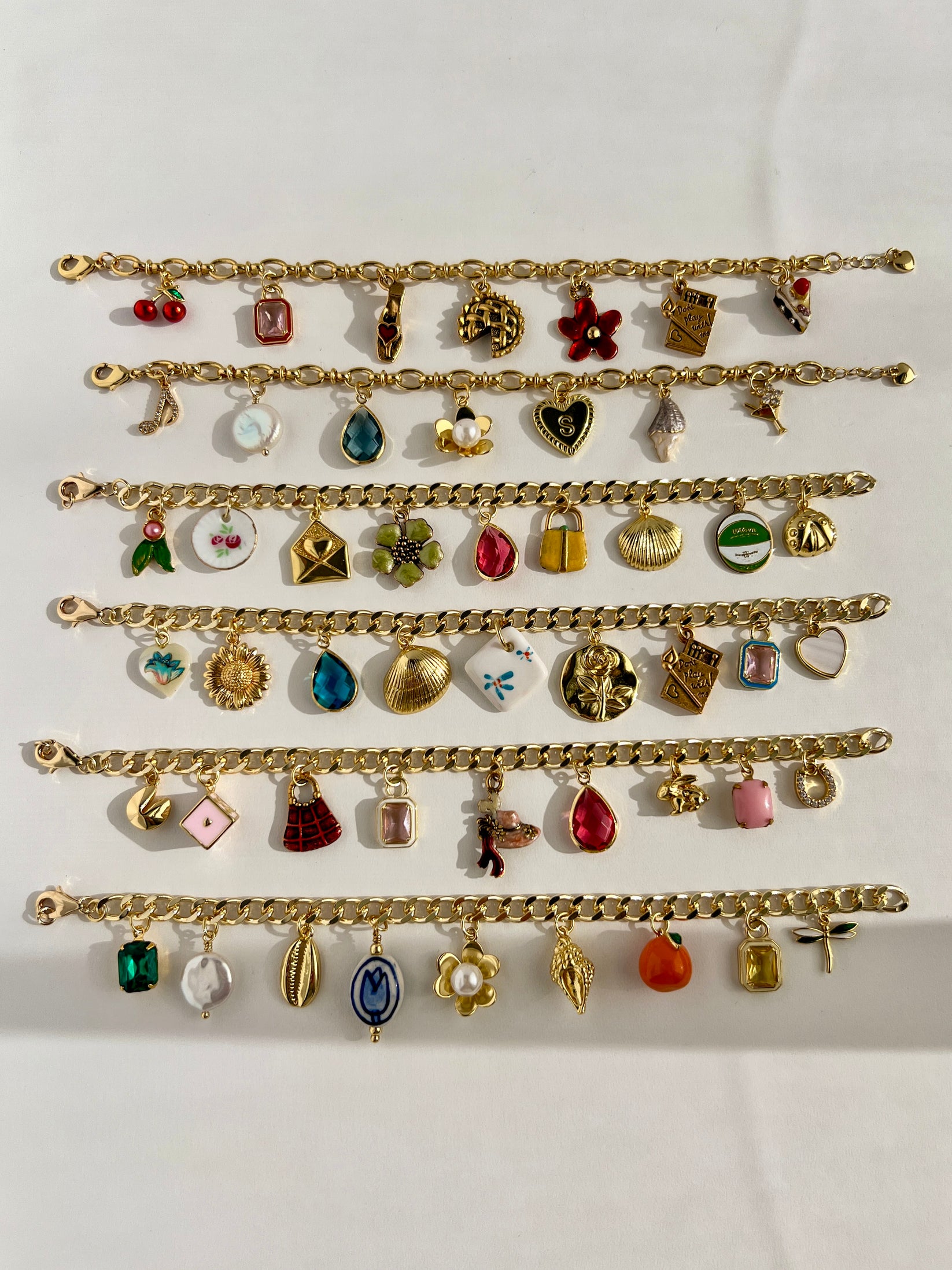 Make Your Own Custom Charm Bracelet - Elegant Flair