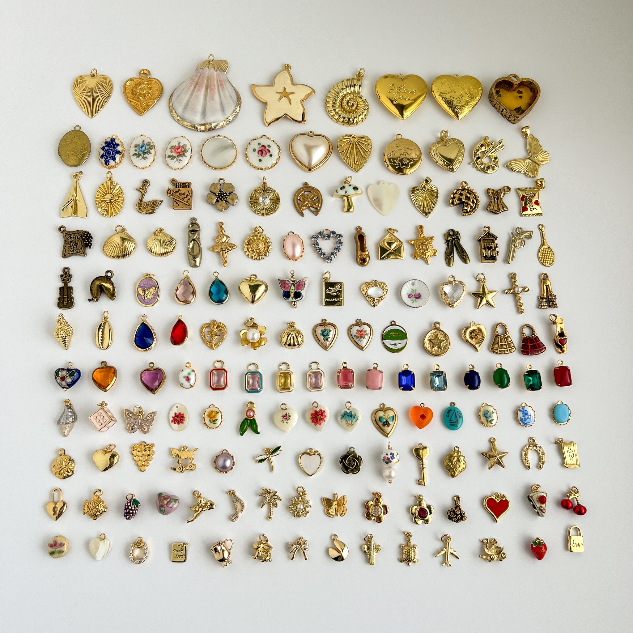 Make Your Own Gold Custom Charm Necklace – Elegant Flair