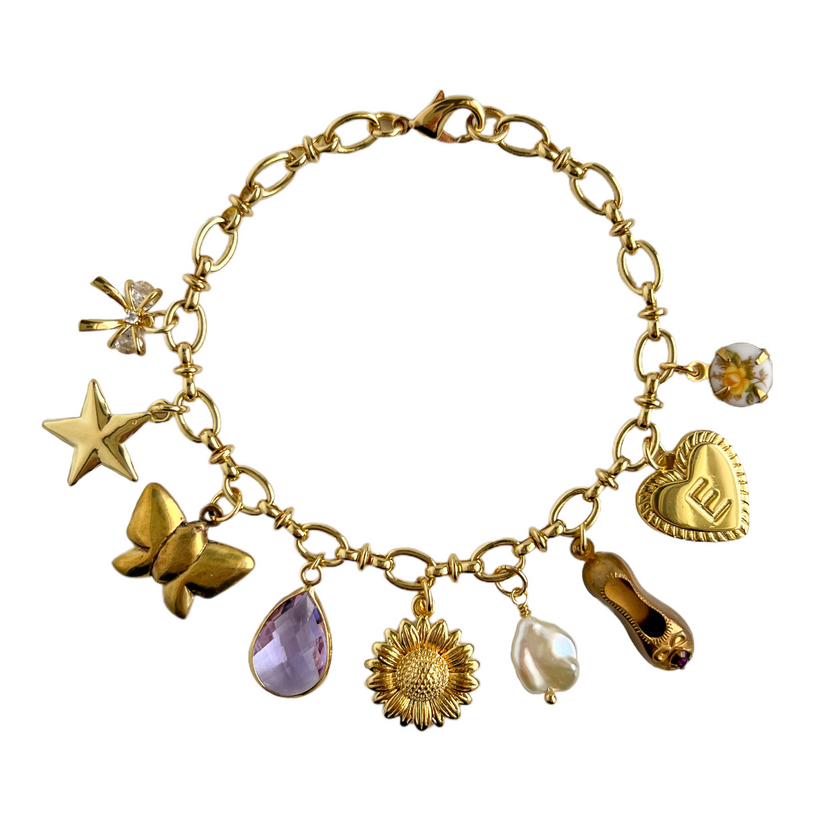 Make Your Own Custom Charm Bracelet - Elegant Flair