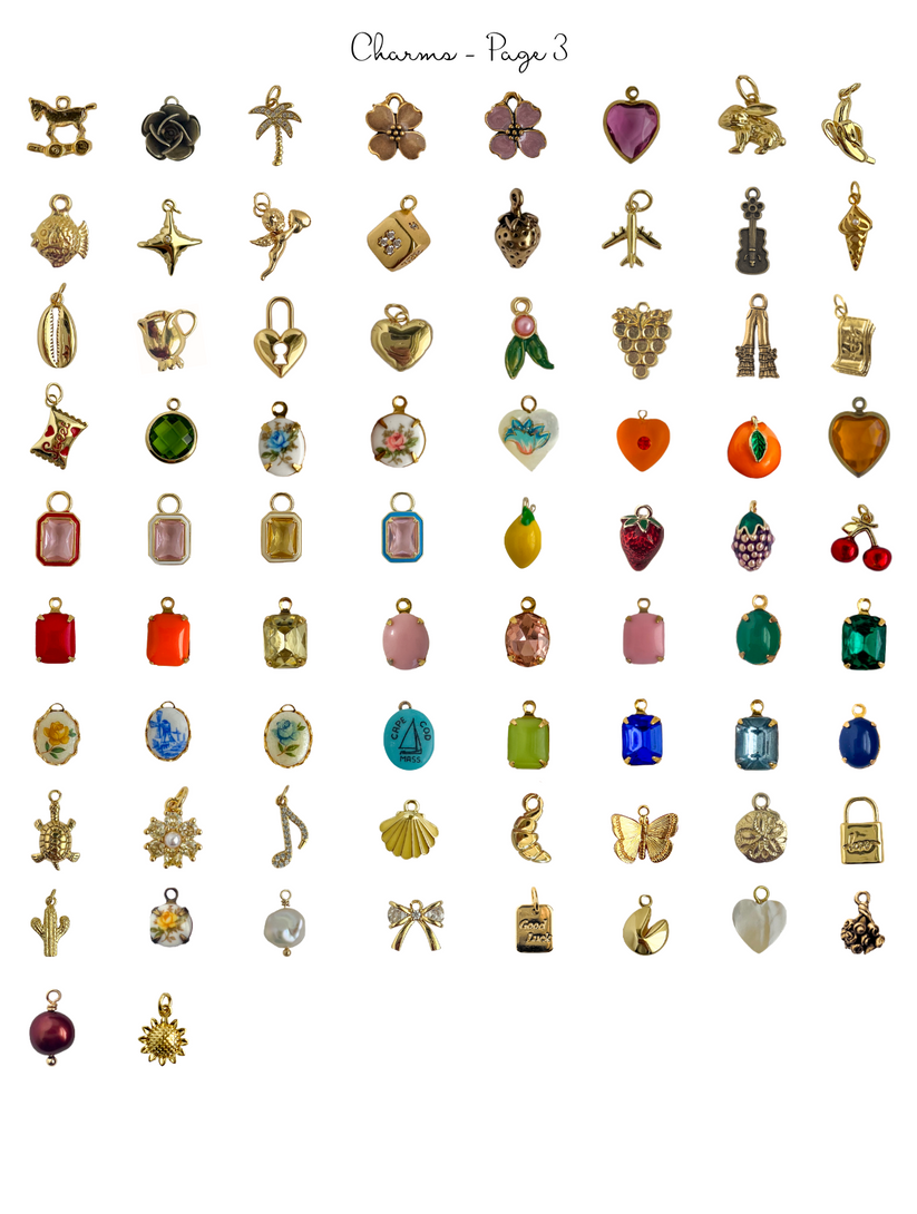 Make Your Own Gold Custom Charm Necklace – Elegant Flair