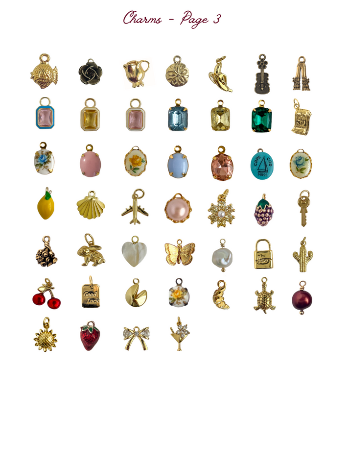 Make Your Own Gold Custom Charm Necklace – Elegant Flair